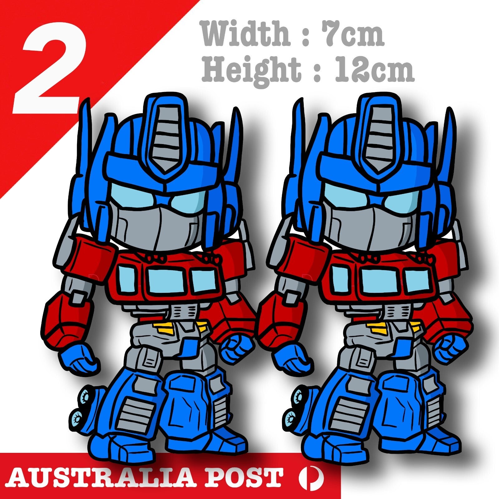Optimus Prime, Transformers Robot Truck Decal Stickers – Astro Stickers