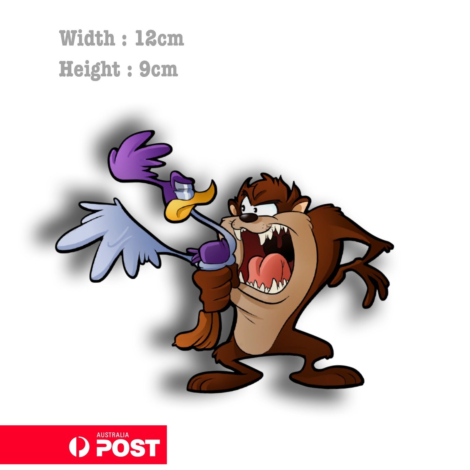 Road Runner vs Taz Devil Funny Decal Sticker – Astro Stickers